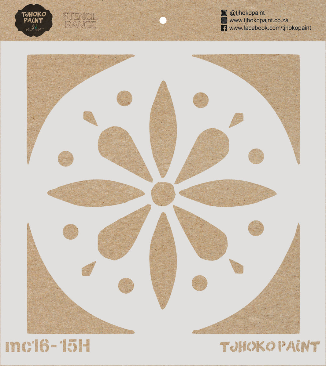 Tjhoko Stencils (15x15cm) – Tjhoko Paint