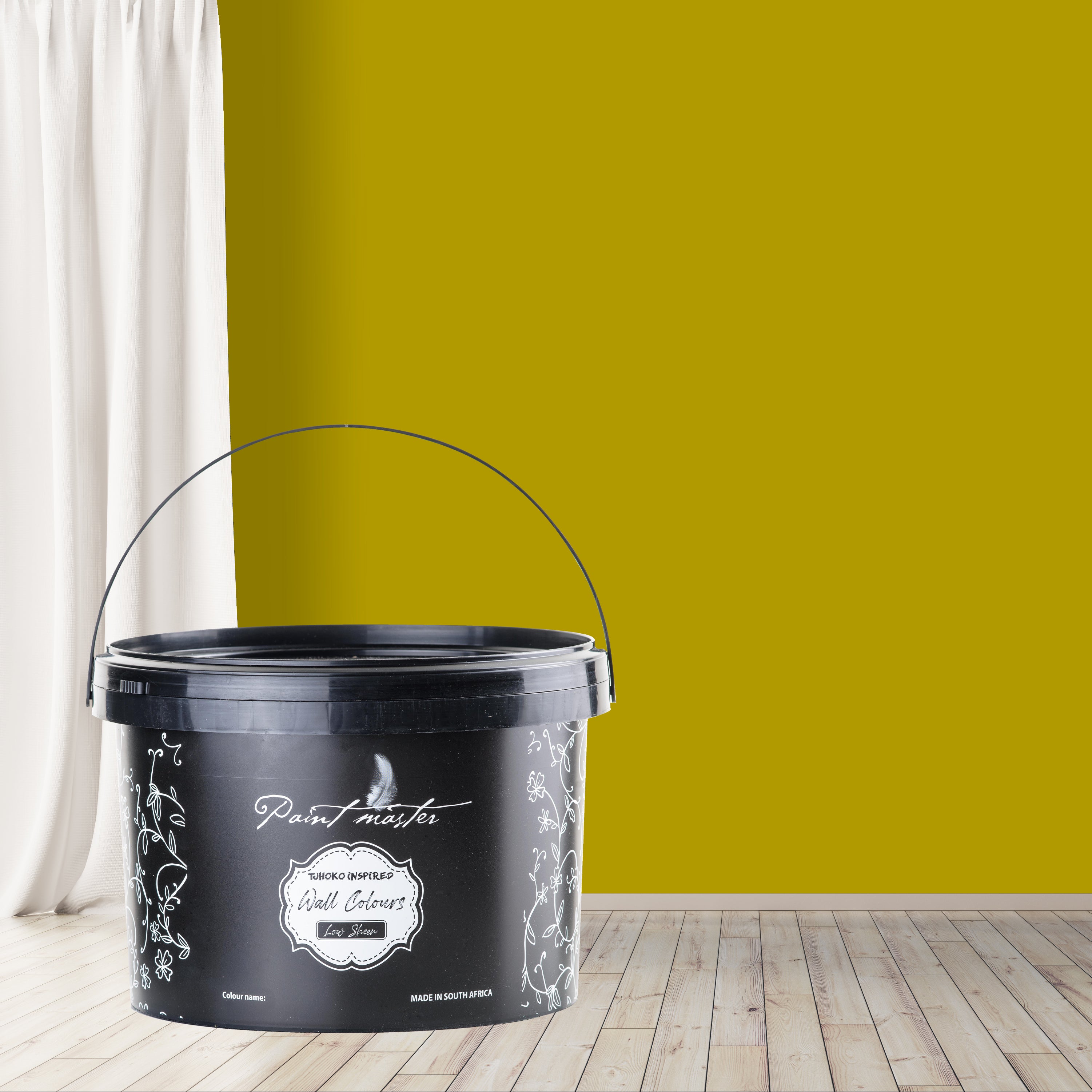 Tjhoko Paint | Palimpses - A bold and radiant mustard-yellow